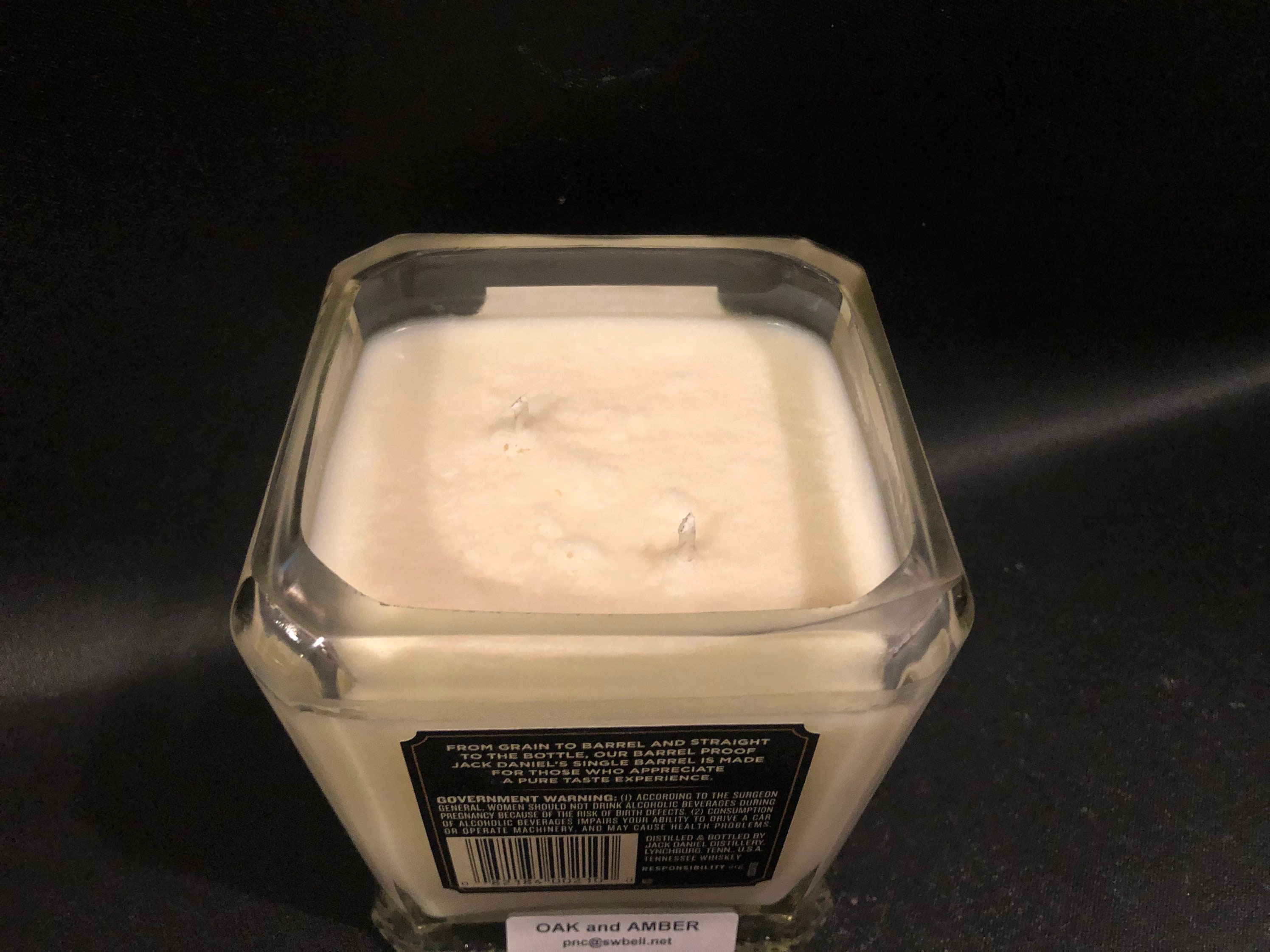 Jack Daniels Candle/jack Daniels Single Barrel Candle/jack - Etsy