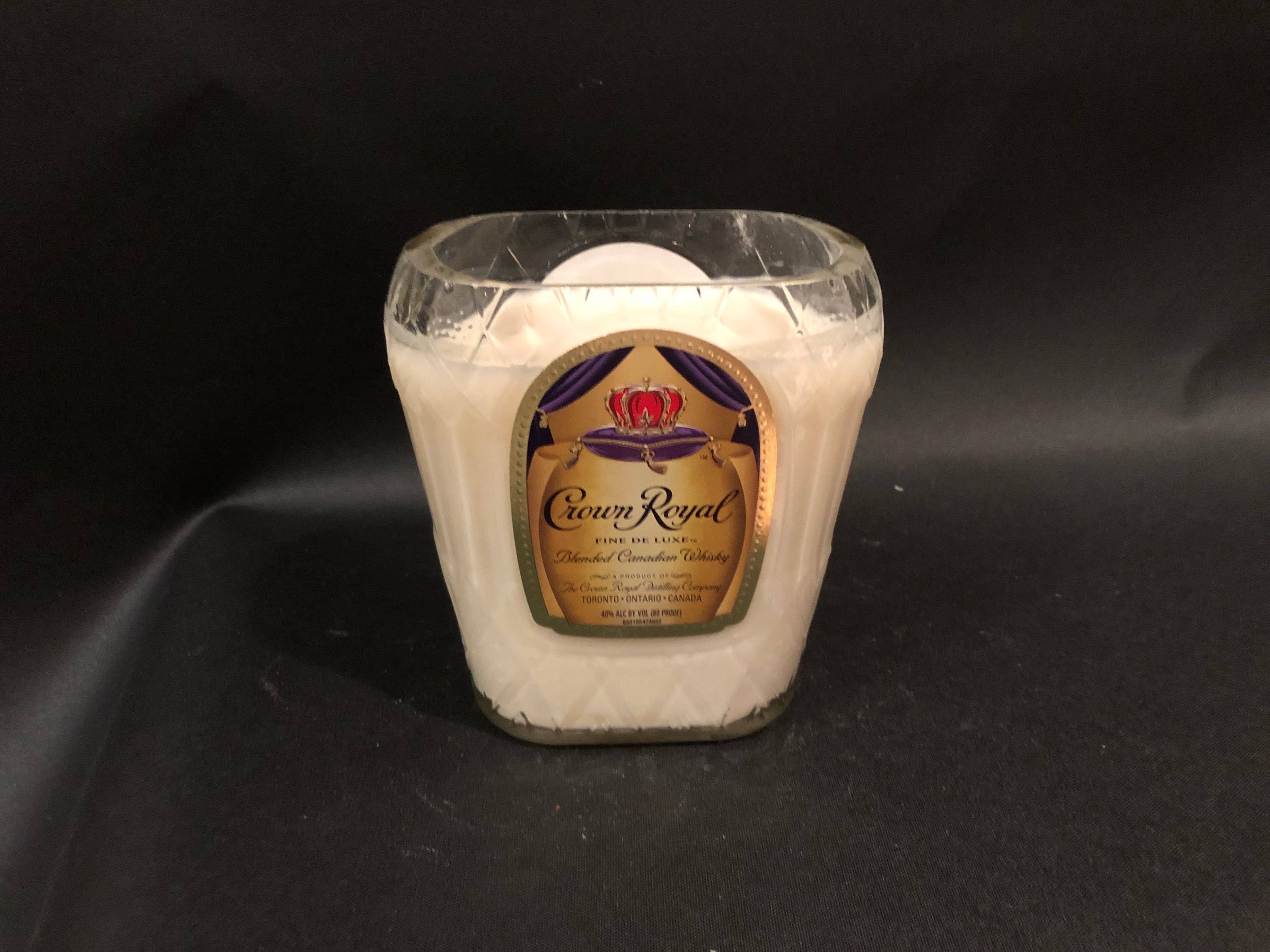 Large Crown Royal Candle/1 Liter Crown Royal Crown Royal | Etsy
