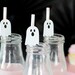 Ghost Straws Halloween Straws Halloween Decor Halloween - Etsy