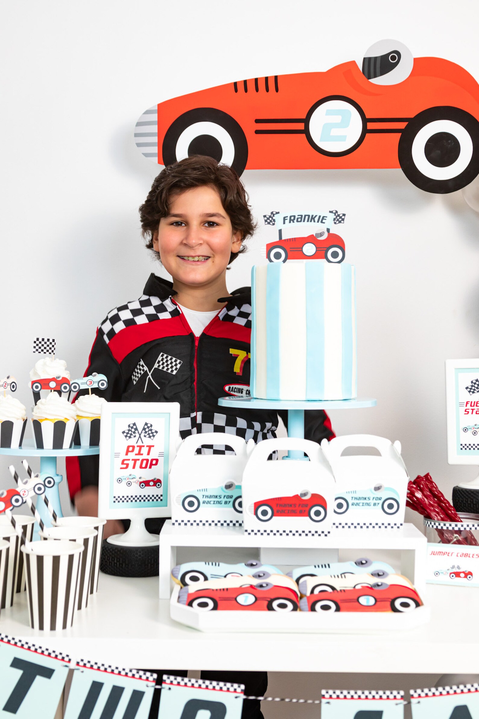 Pit Stop Vintage Race Car Sign Race Car Birthday Party Race | Etsy