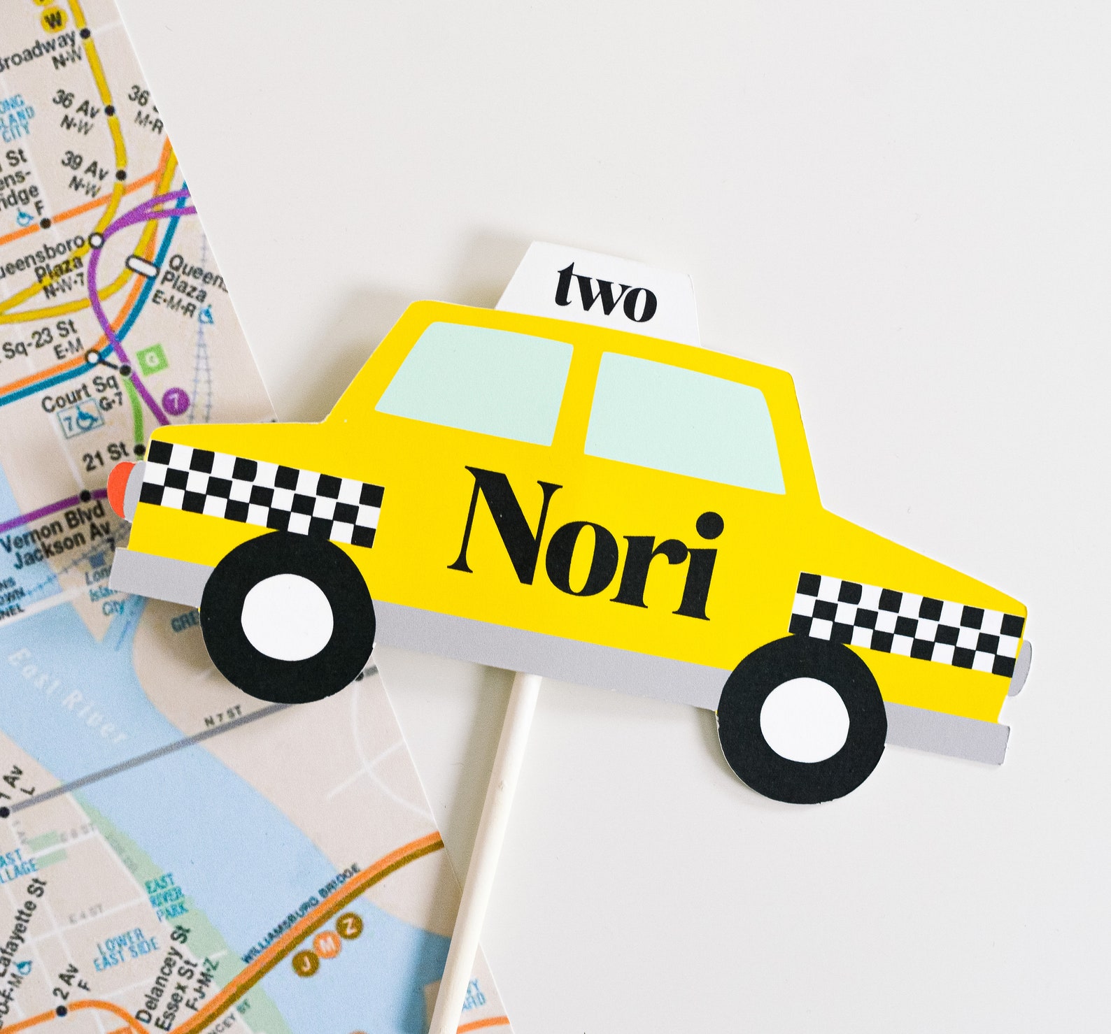 New York Taxi Cake Topper New York City Birthday Party NYC | Etsy