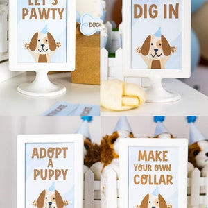 Dog Party Bundle, Adopt Puppy, Adopt Puppy Decor, Puppy Decor, Puppy ...