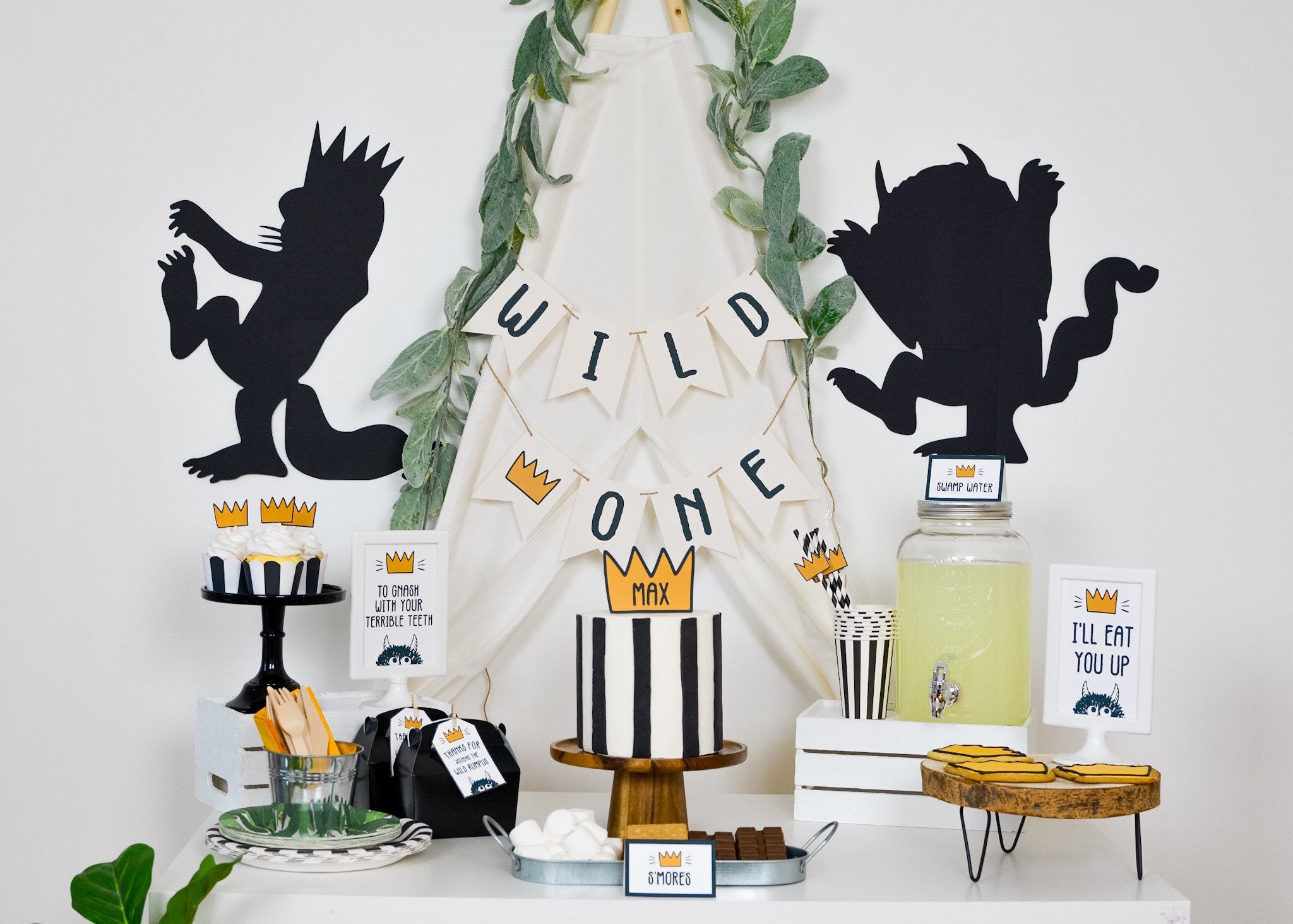 Personalized Wild Things Sign Where the Wild Things Are - Etsy