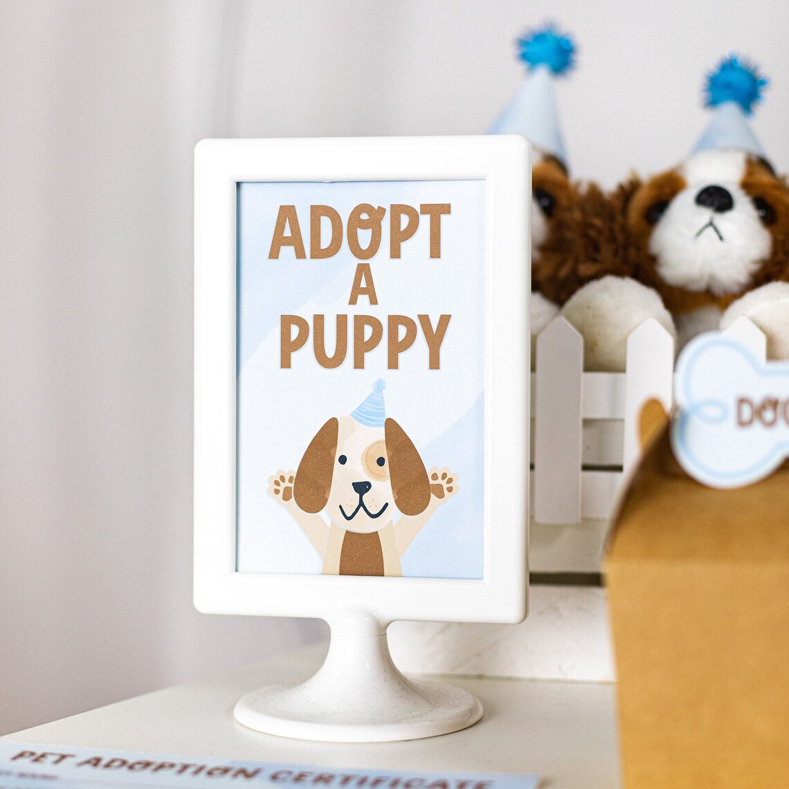 Adopt a Puppy Puppy Dog Party Sign Adopt Puppy Adopt Puppy - Etsy