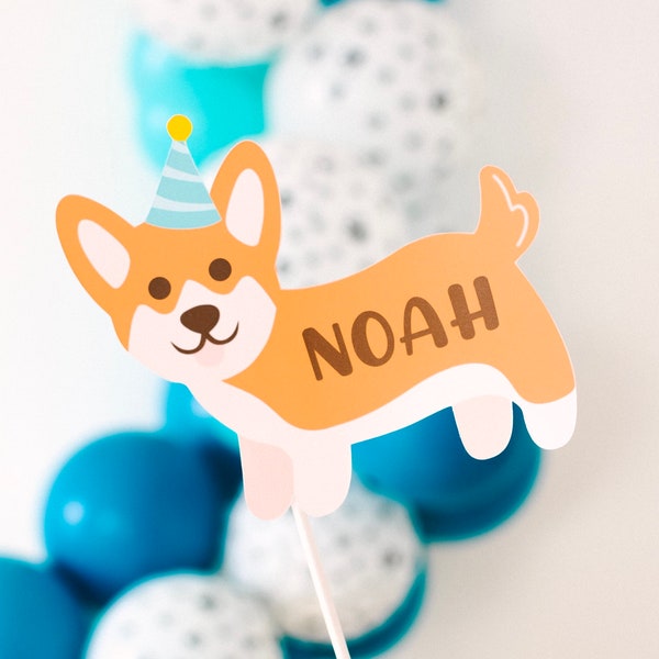 Corgi Birthday Decorations - Etsy