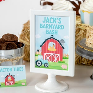 Farm Party Bundle, on the Farm Party, Farm Birthday Party, Farm ...