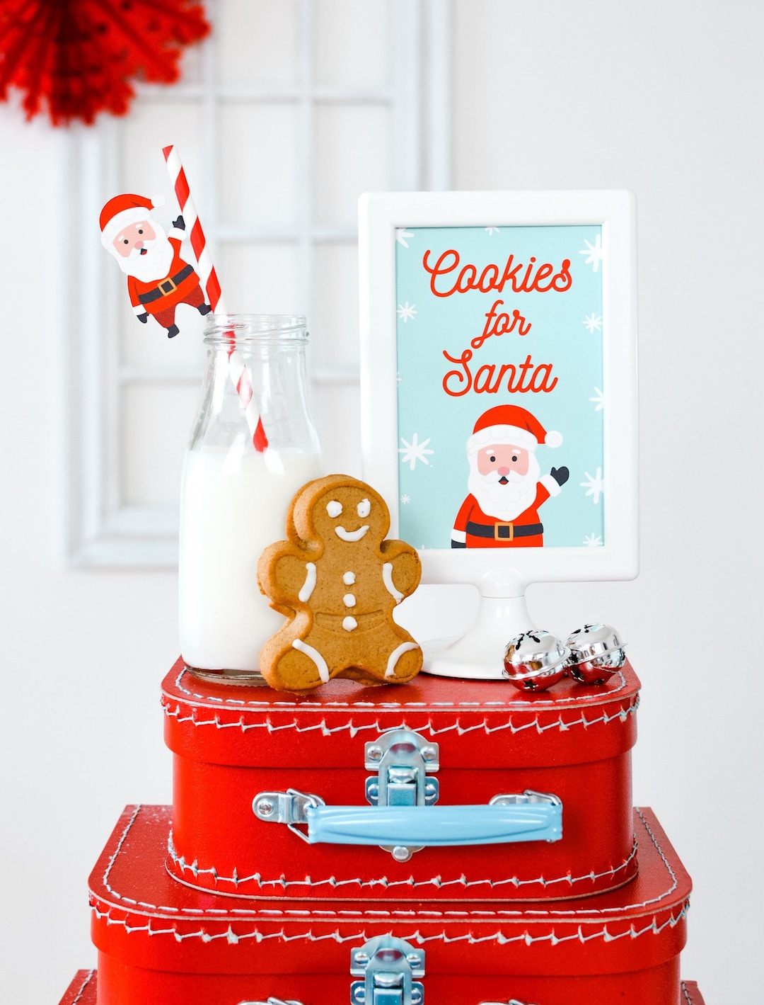 Christmas Signs for Santa Cookie Plate, Christmas Cookies Holiday ...
