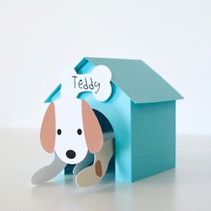 Printable Adopt a Puppy Activity Template, Dog and Dog House Instant ...