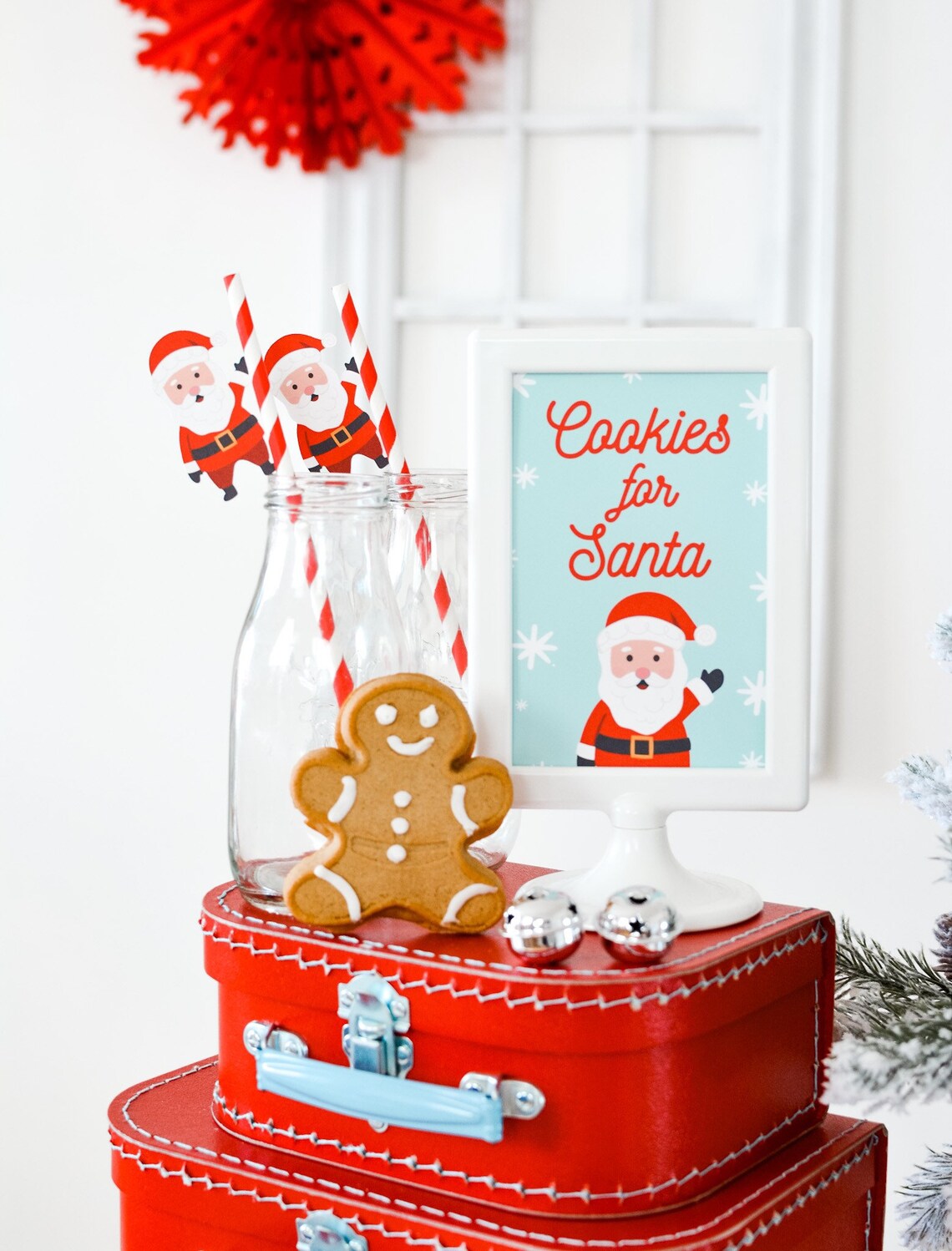 Christmas Signs for Santa Cookie Plate, Christmas Cookies Holiday ...
