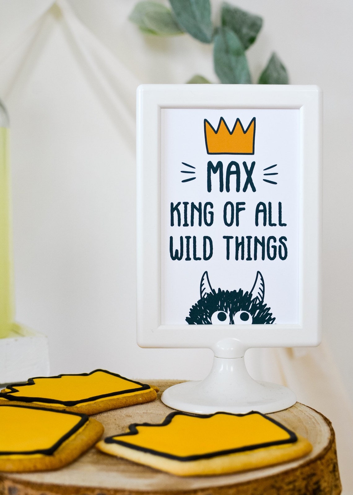 Personalized Wild Things Sign Where the Wild Things Are | Etsy