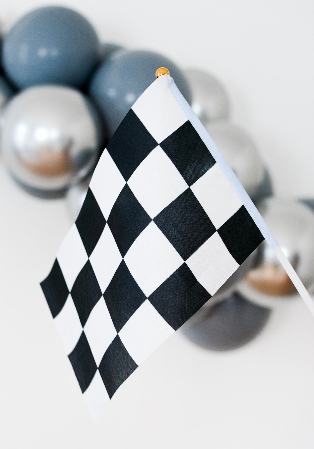 Vintage Race Car Checkered Flags | Racing Party Decorations, Fast One ...