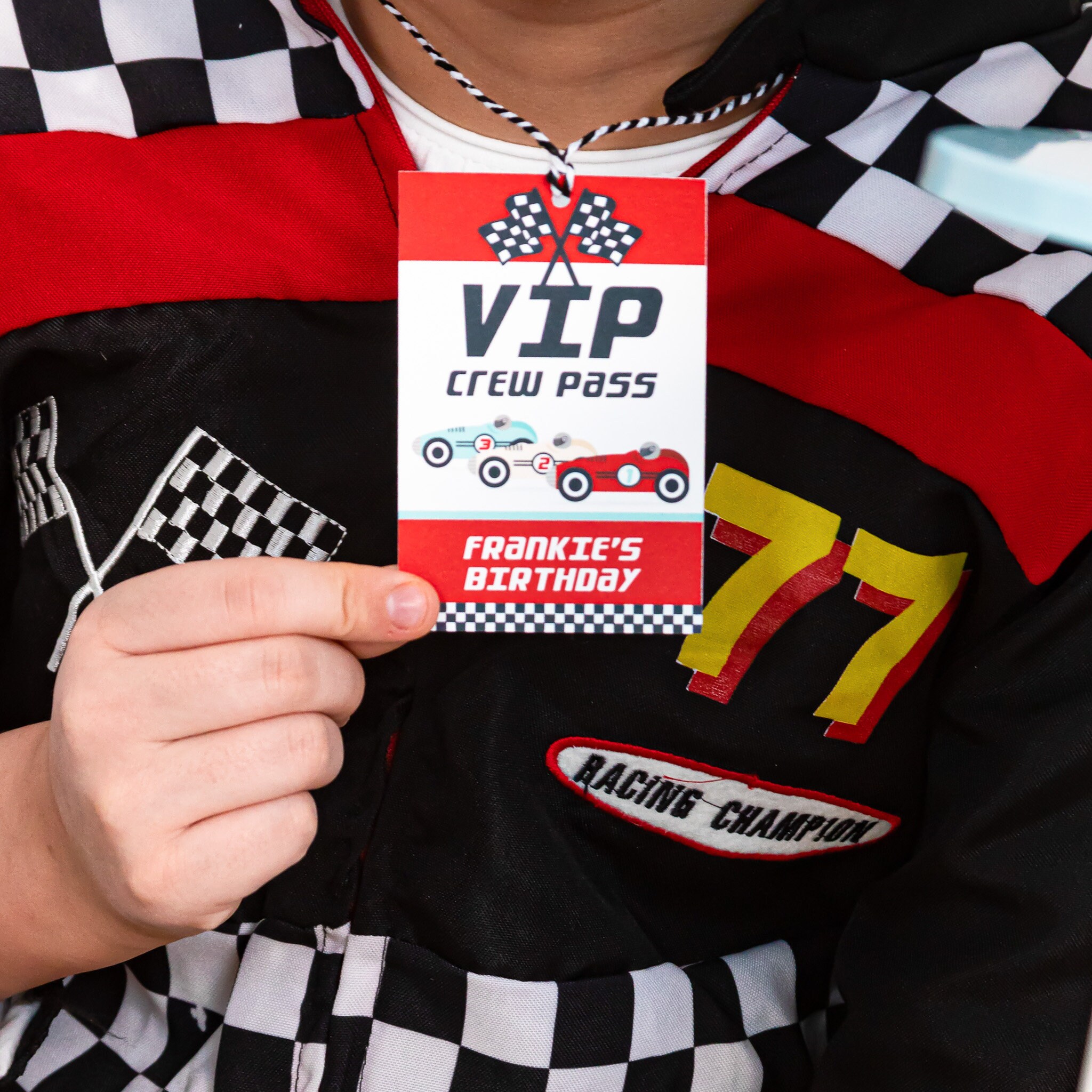 Personalized Vintage Race Car VIP Pass Race Car Birthday - Etsy Canada