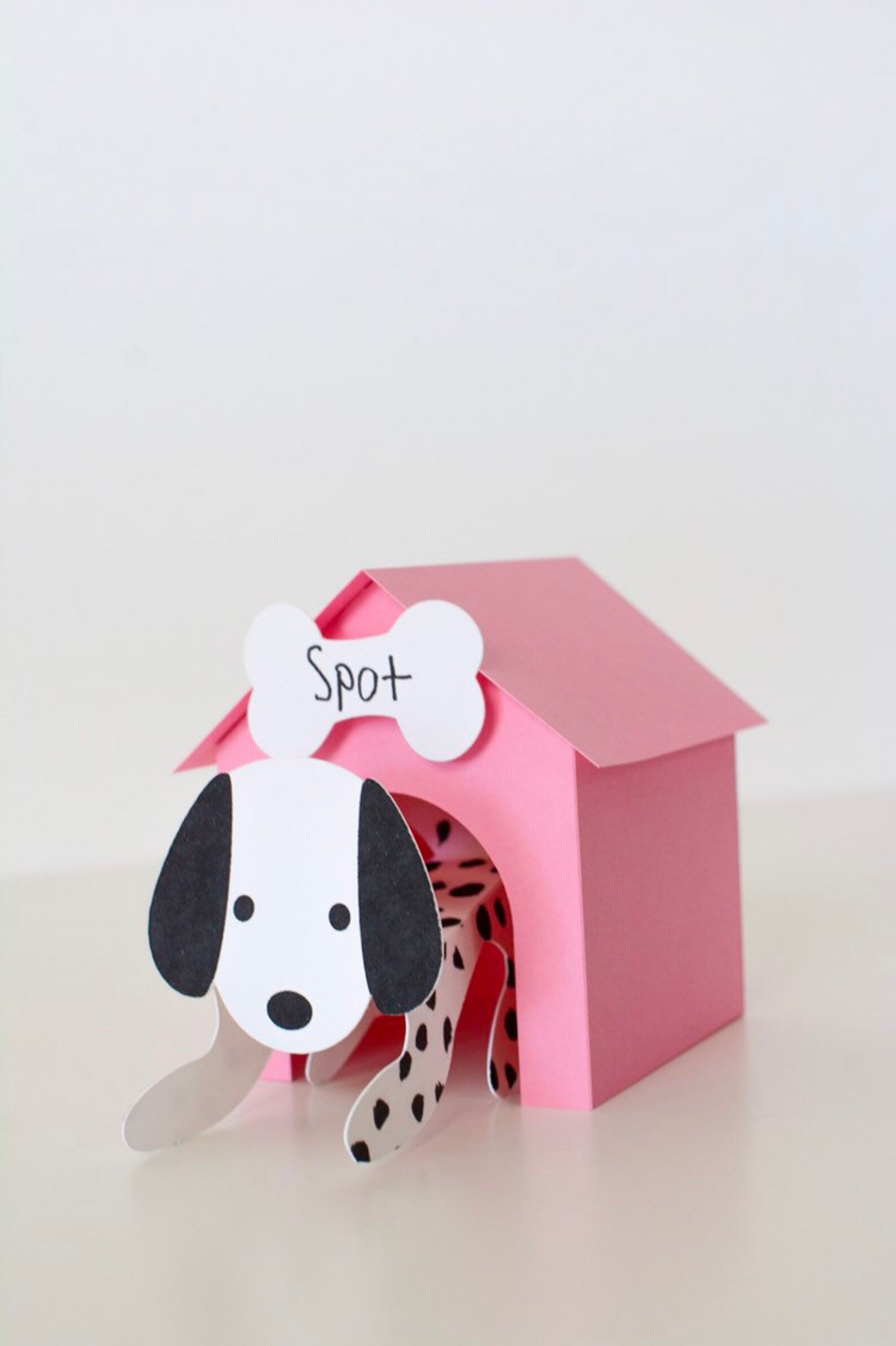 Printable Adopt a Puppy Activity Template, Dog and Dog House Instant ...