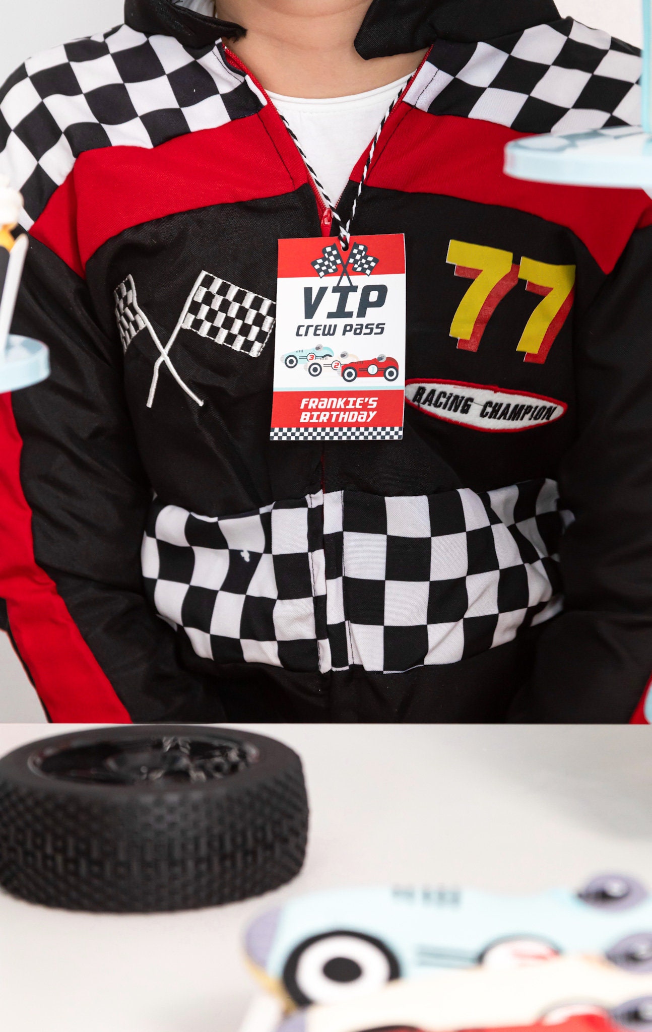 Personalized Vintage Race Car VIP Pass Race Car Birthday | Etsy Canada