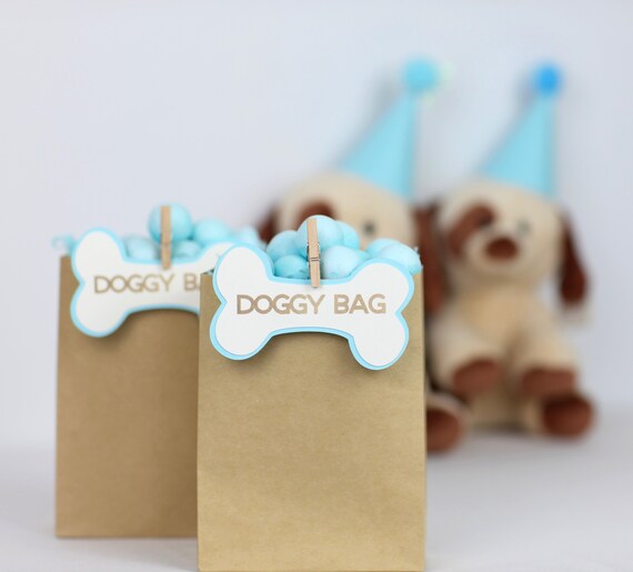Doggy Bag Gift Tags, Adopt a puppy party, adopt a puppy theme, puppy ...