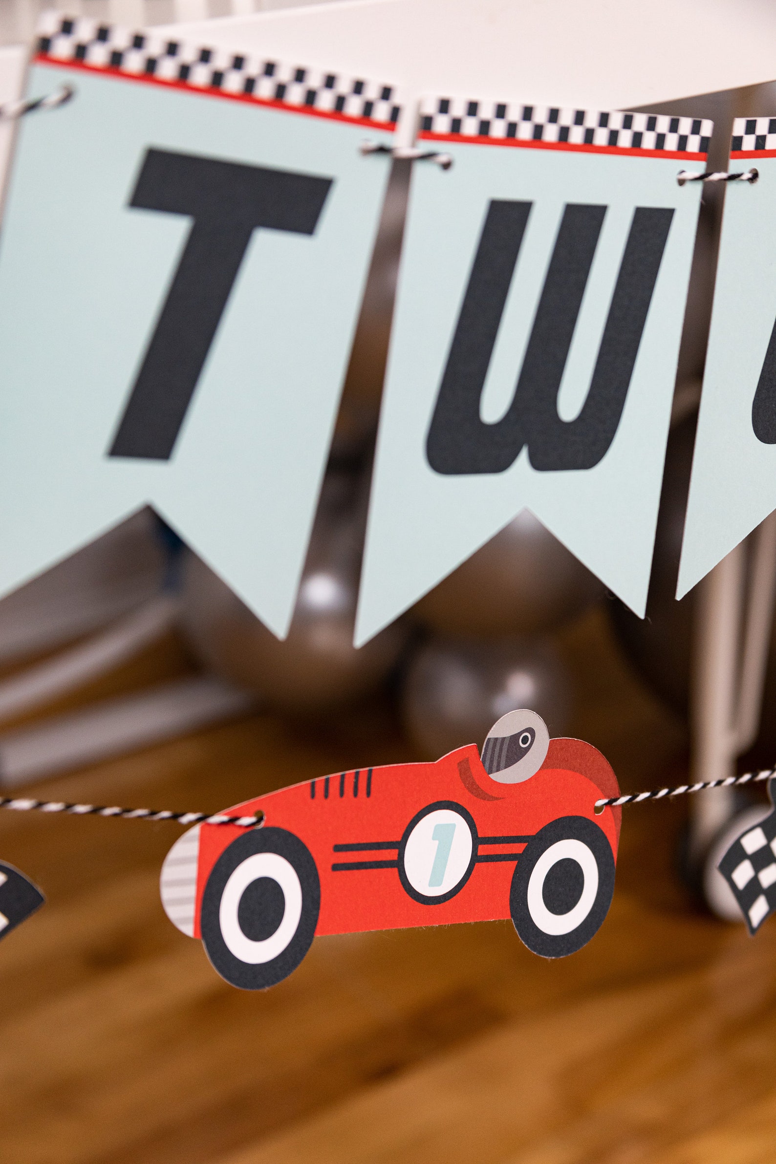 Vintage Race Car Garland Race Car Banner Race Car Birthday - Etsy UK