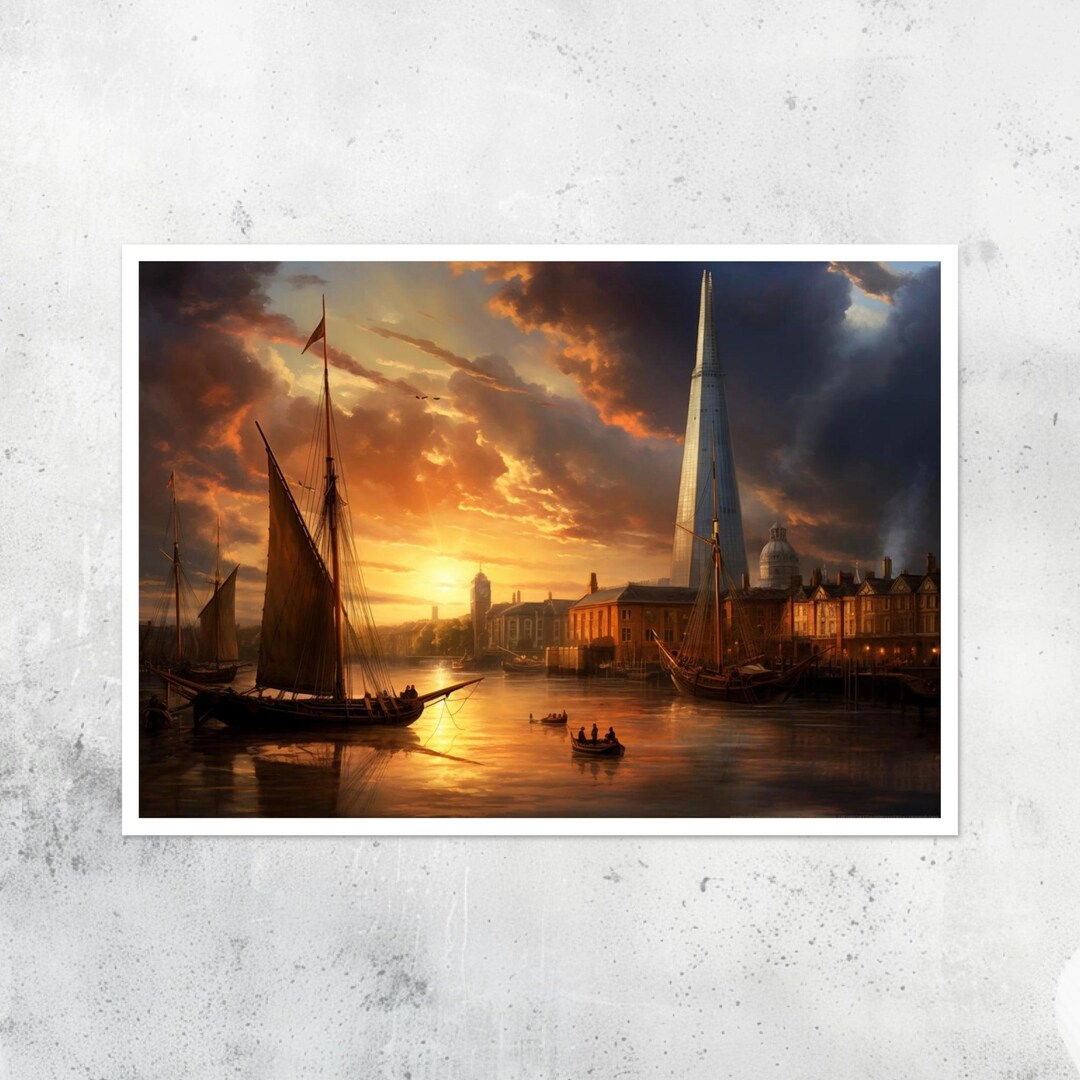 Reimagined - the Shard - A2 Print - Etsy