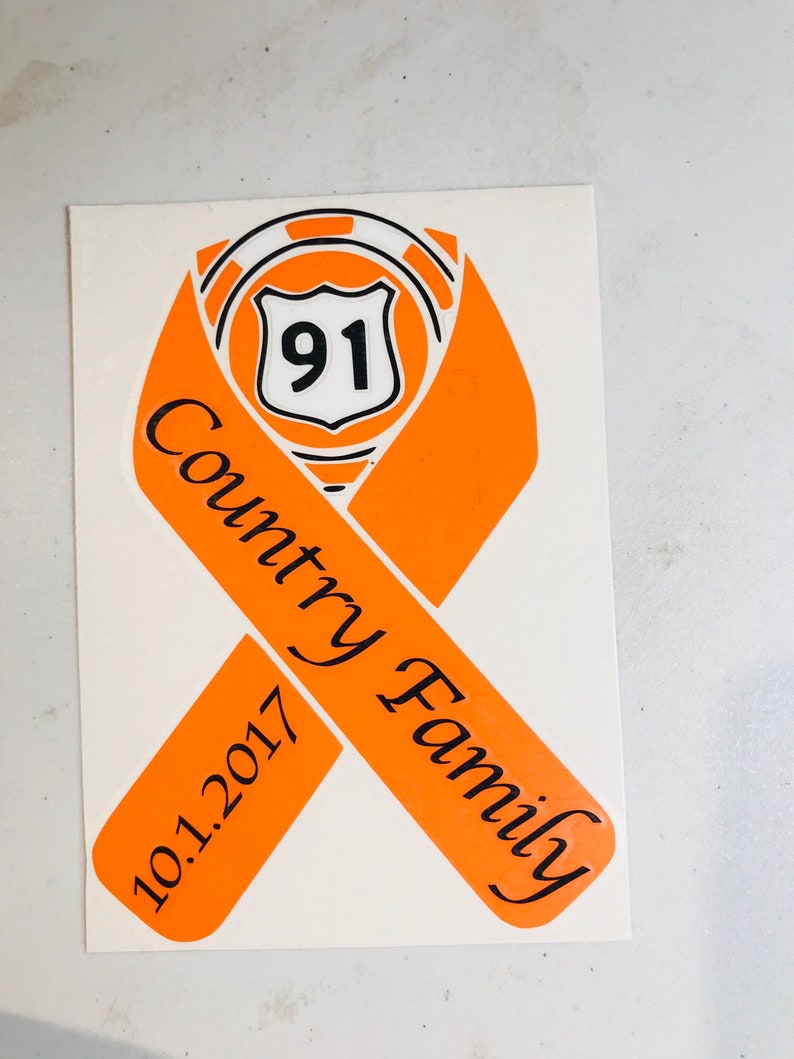 Route 91 Harvest Decal // Route 91 Sticker // Survivor // | Etsy