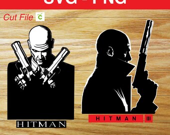 Hitman Svg - Etsy