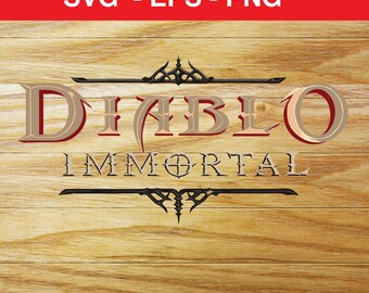Diablo Immortal Svg - Etsy