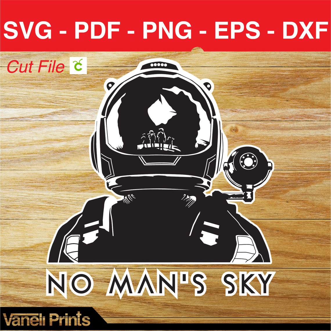 No Man's Sky Svg, Cut Files for Cricut Silhouette, Png, Eps - Etsy