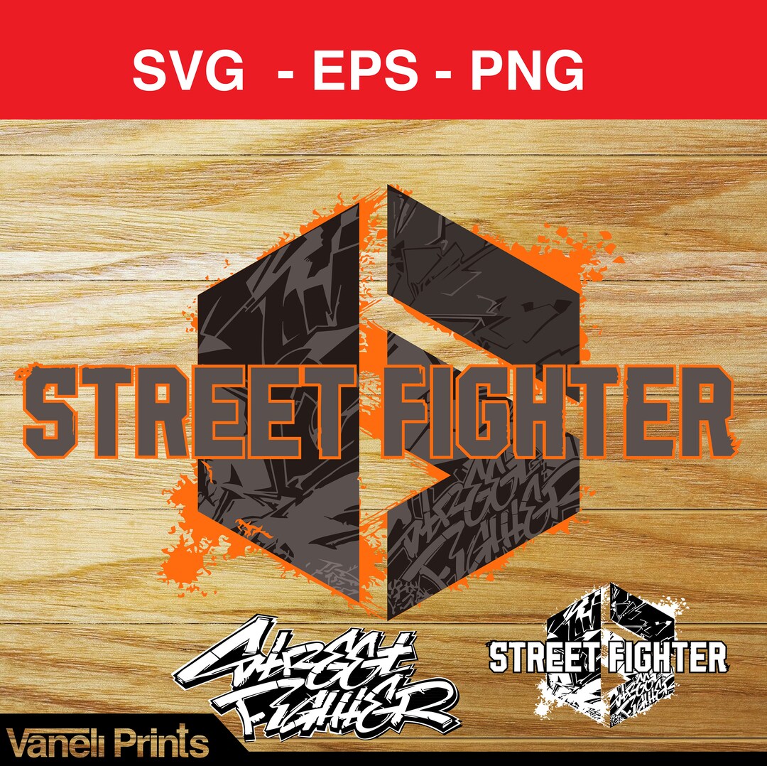 Street Fighter 6 Icons, Logo, Svg, Cut Files for Cricut Silhouette, Png ...