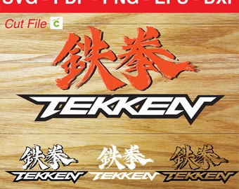 Tekken Logo Svg - Etsy
