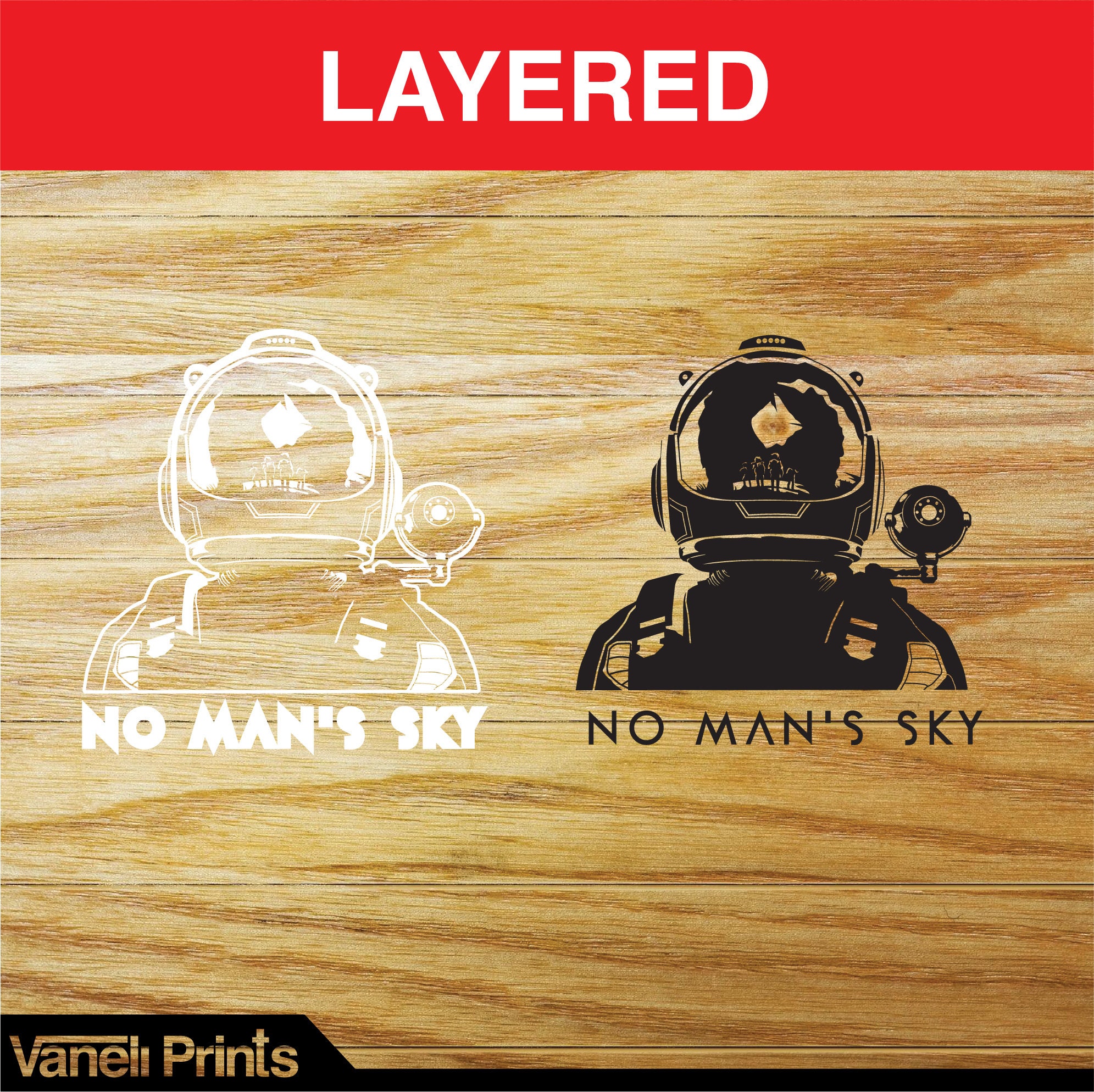 No Man's Sky Svg, Cut Files for Cricut Silhouette, Png, Eps - Etsy