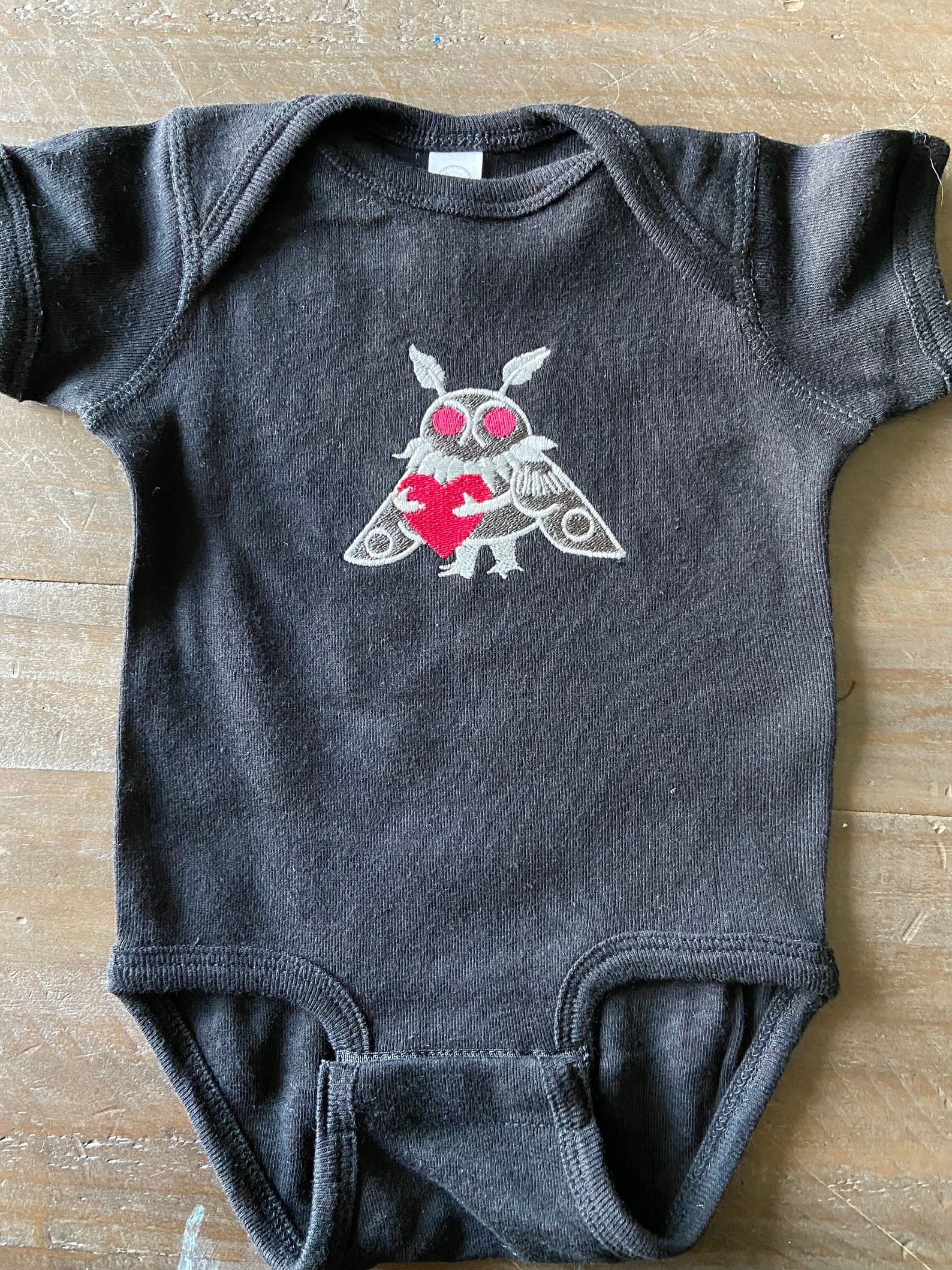 Mothman Baby Love Bodysuit - Etsy