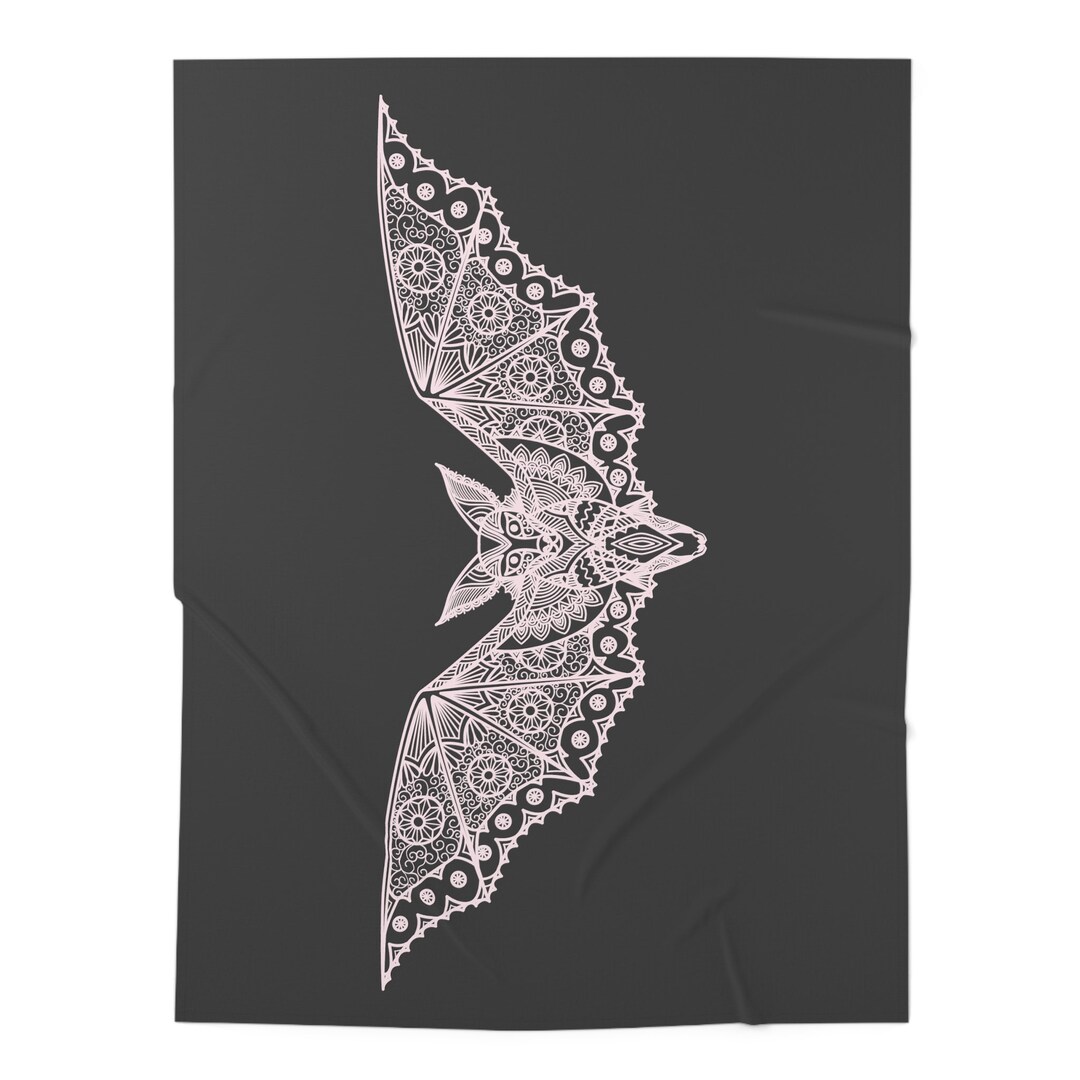 Lacy Bat Baby Swaddle Blanket - Etsy
