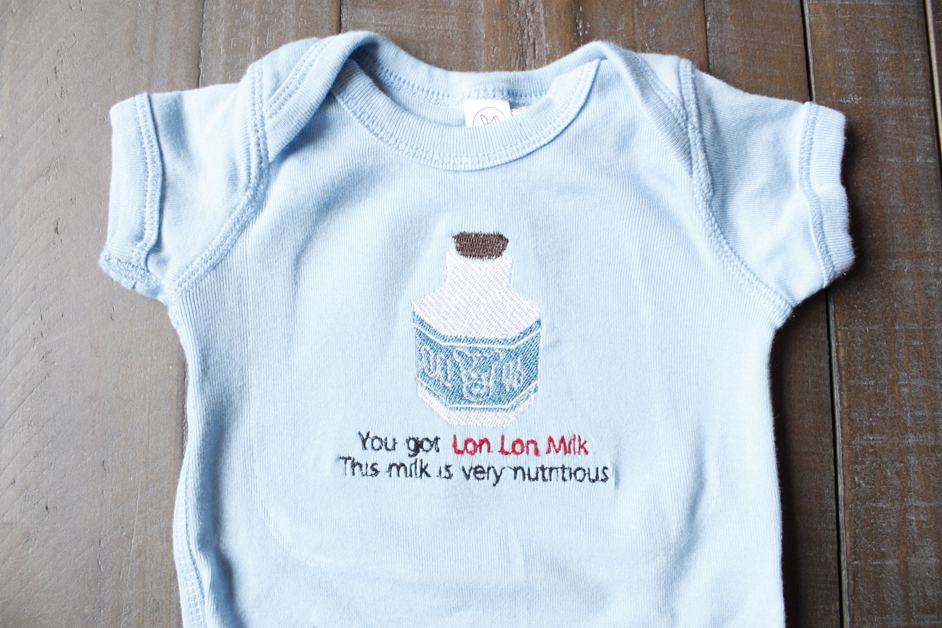 Loz Lon Lon Milk Baby Bodysuit - Etsy