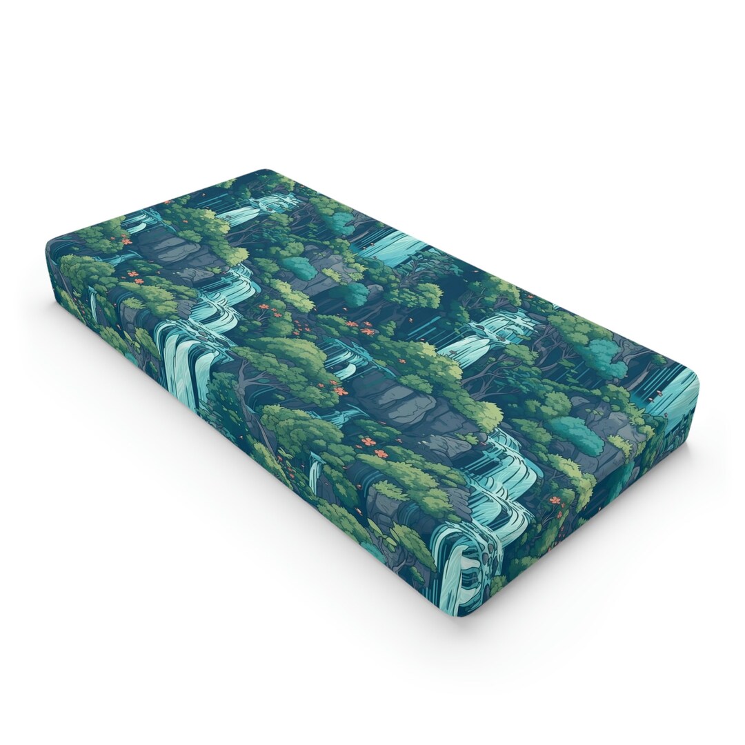 Manga Style Waterfall Baby Changing Pad Cover - Etsy