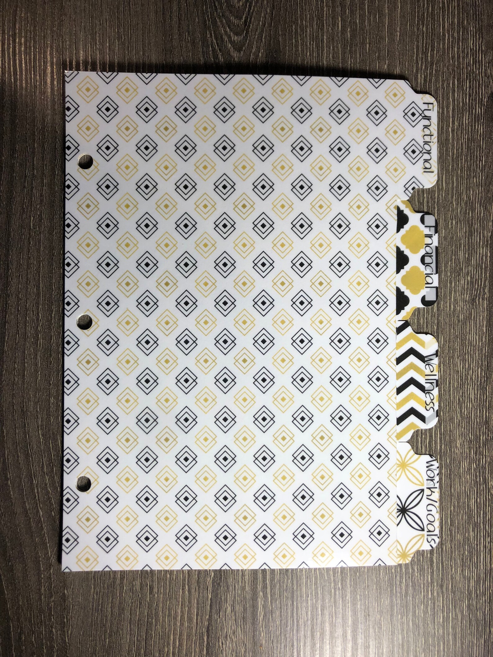 Planner Sticker Binder Dividers Personalized Binder Dividers - Etsy