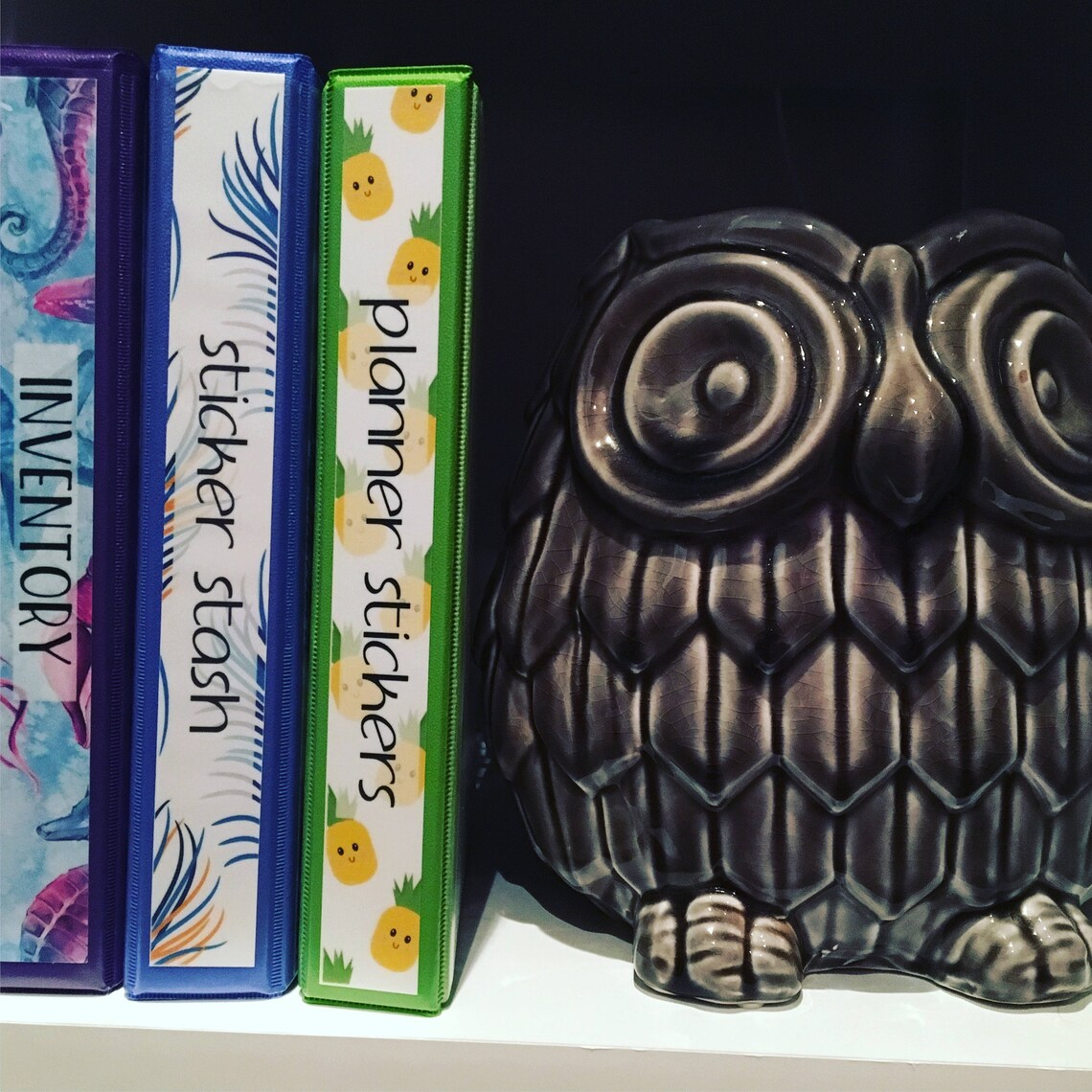 Planner Sticker Binder Set Mini Binder Dividers Mini | Etsy