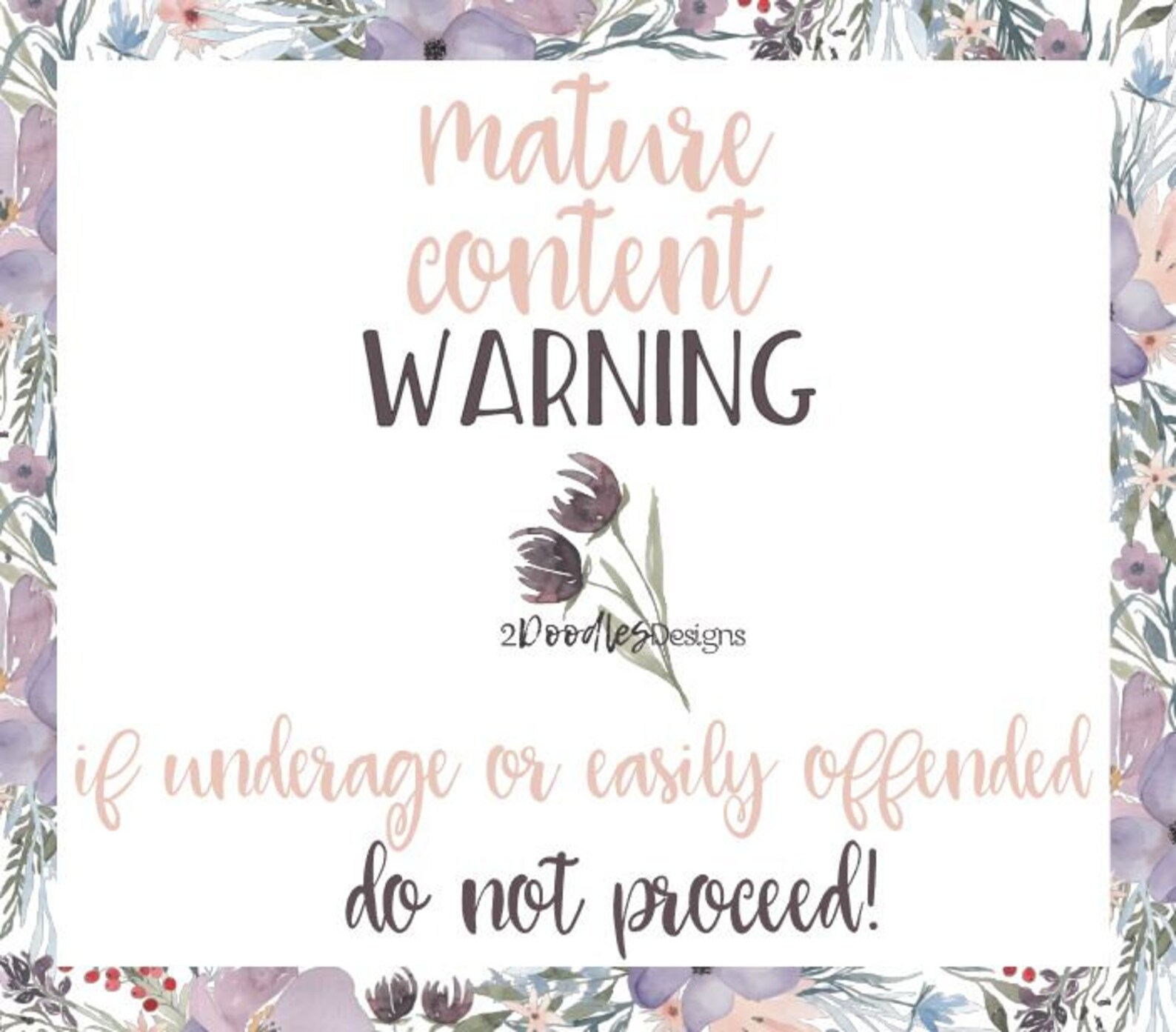 Mature Content Stickers Script Stickers Erin Condren - Etsy