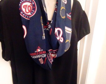 Washington Nationals Blue Fabric - Etsy