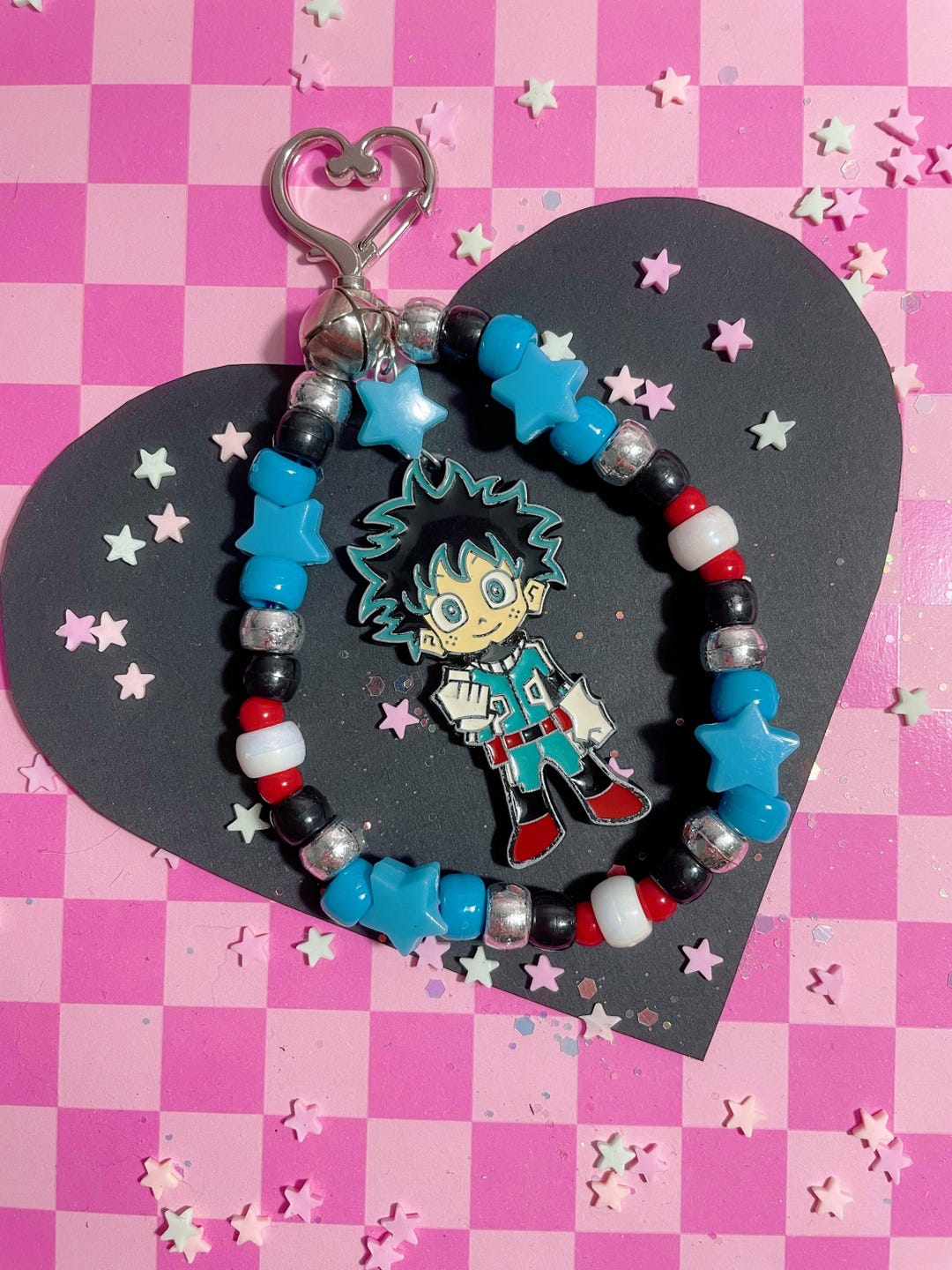 My Hero Academia Midoriya Deku Kandi Keychain - Etsy