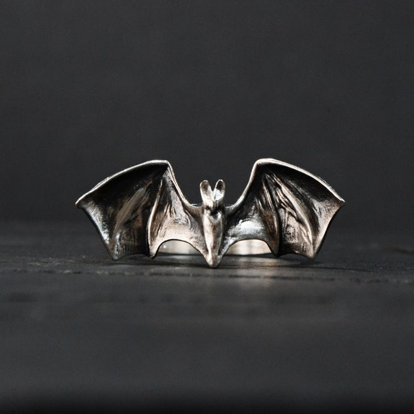 Bat Ring - Etsy