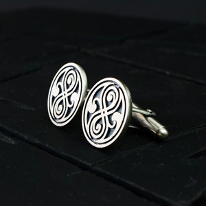 Dr Who Cufflinks Gallifrey Seal of Rassilon Cufflinks Doctor Who Geek ...