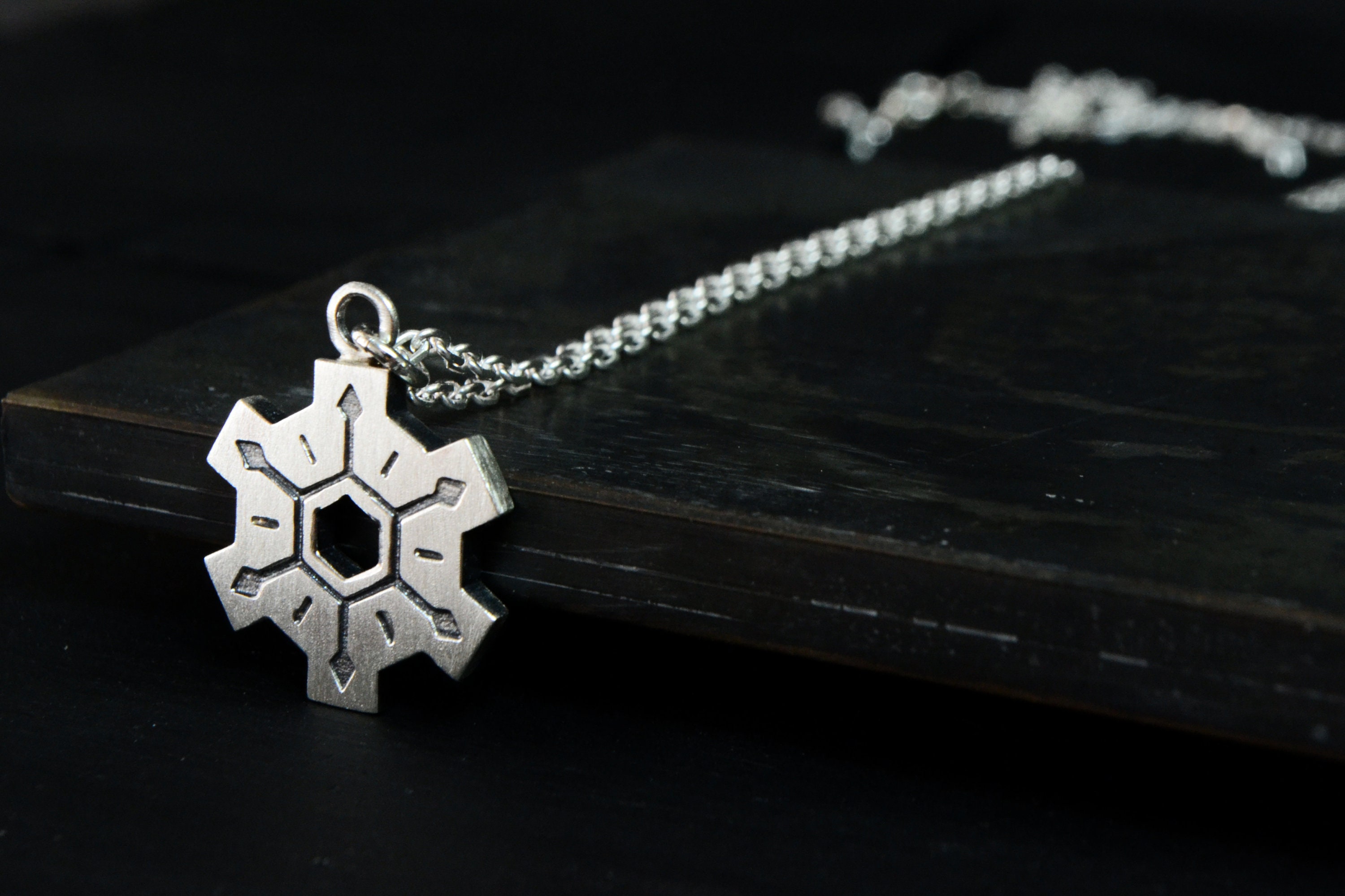 Pokemon Time Gear Necklace 925 Silver Pokemon Time Gear Jewelry Gamer ...