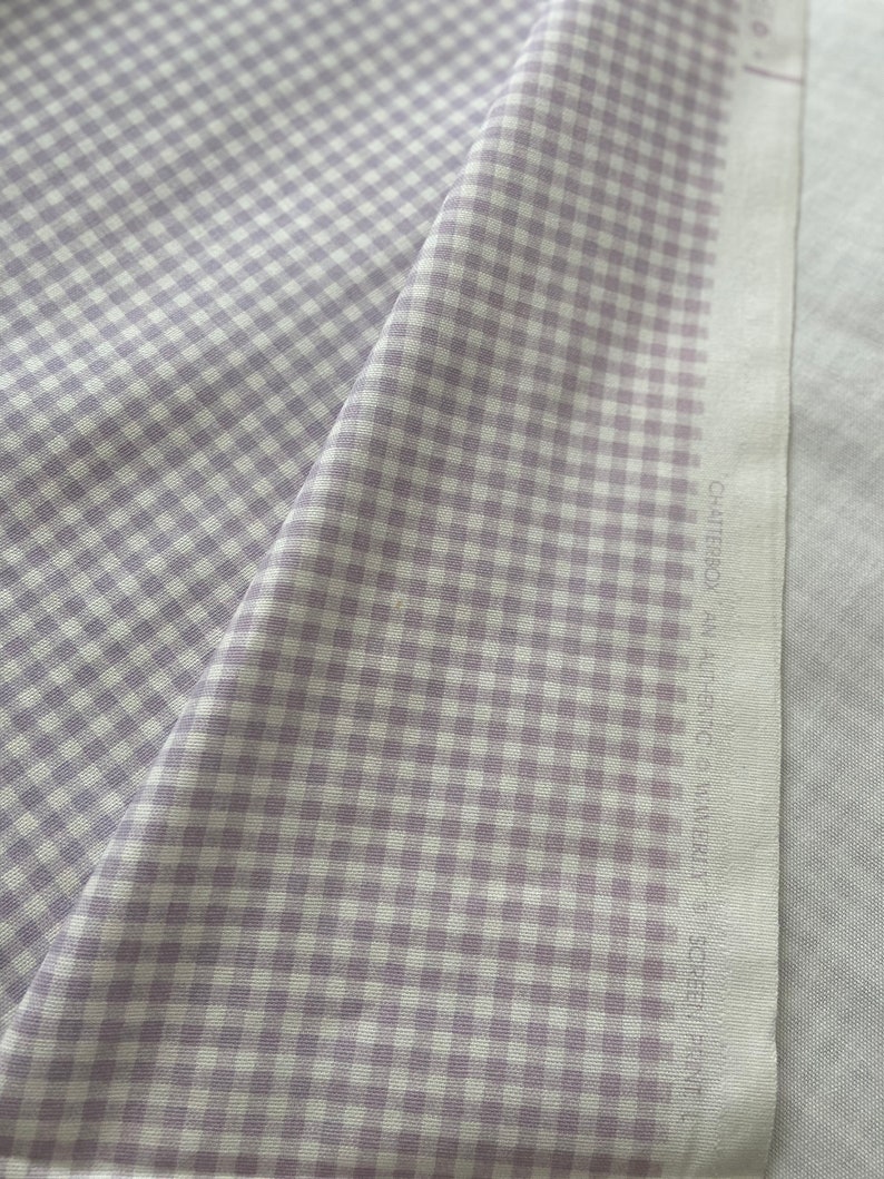 Waverly Chatterbox Lavender Gingham Cotton Woven Fabric - Etsy