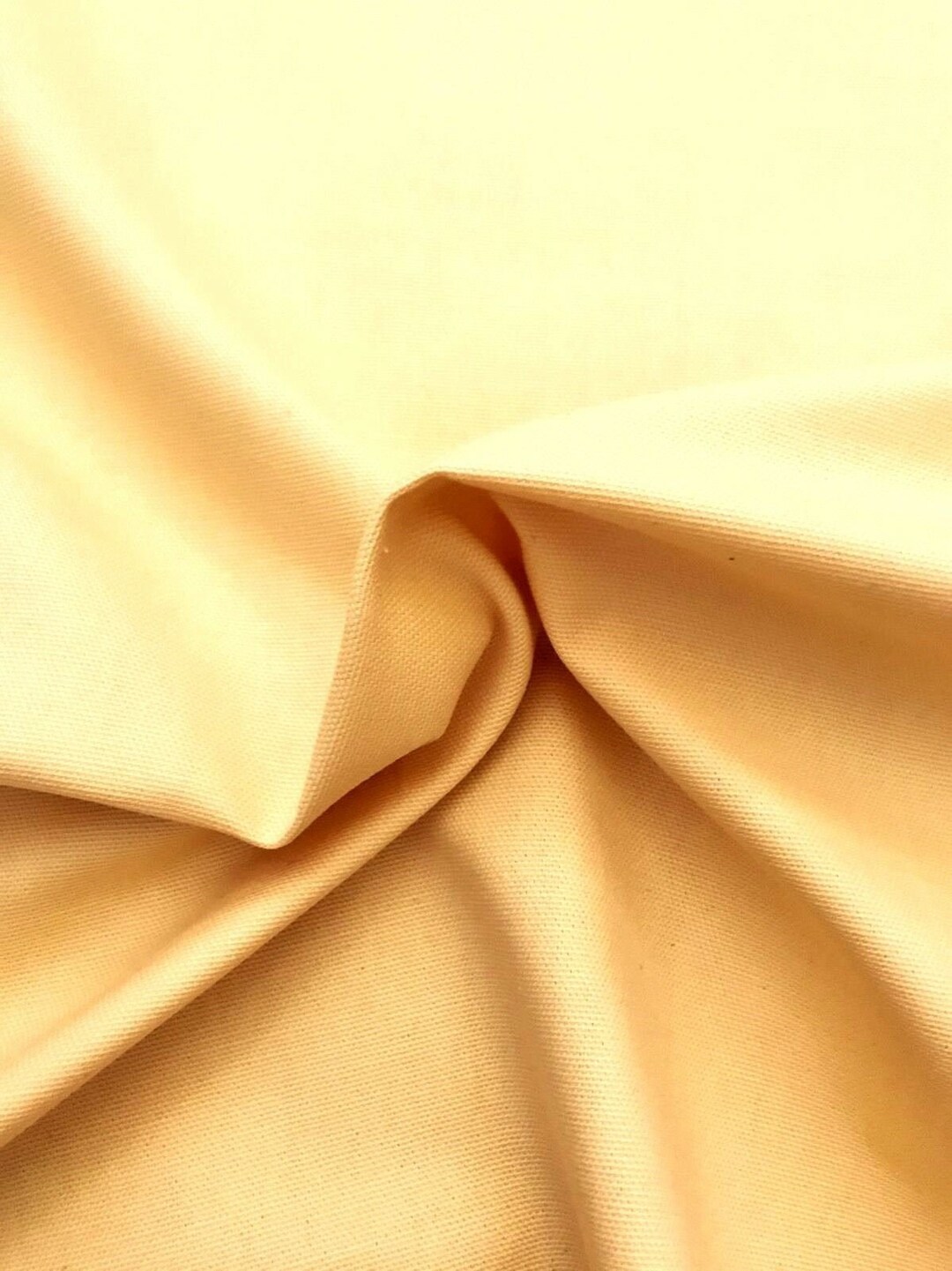 Yellow Canvas Woven Fabric , Various Sizes - Etsy