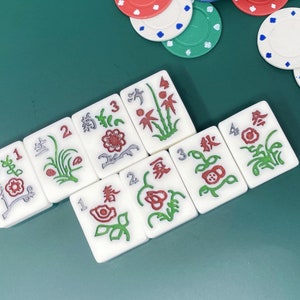 Mahjong Soaps Flower Tiles - Etsy