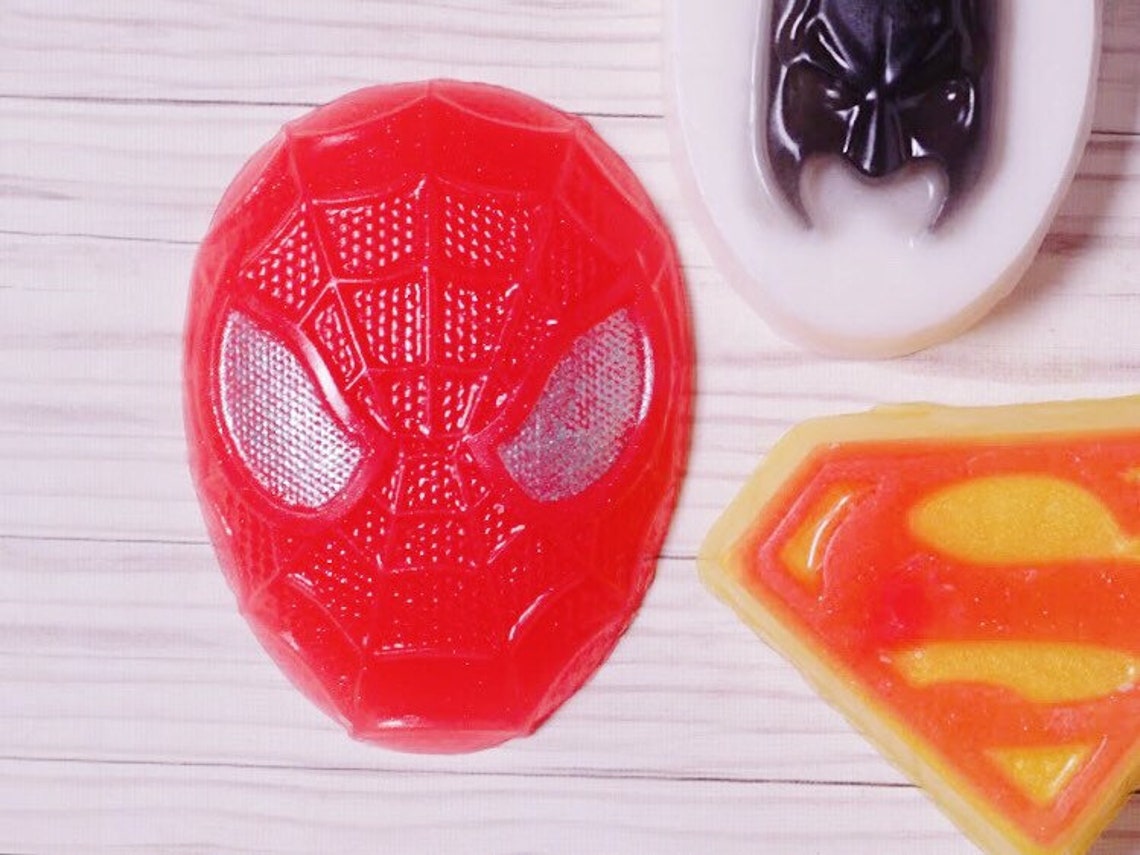 Spider Man Soap Marvel Soap Superhero Soap Spiderman | Etsy