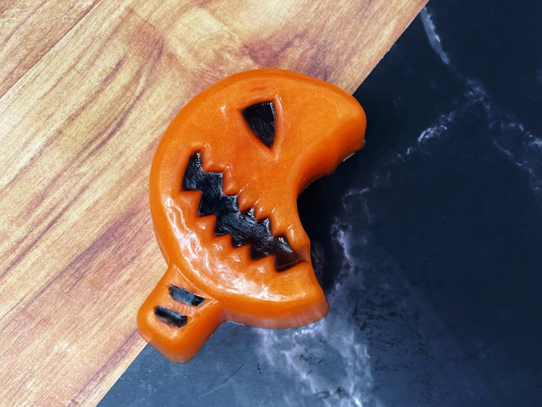Bitten Pumpkin Lollipop Soap: Halloween Horror Gift - Etsy