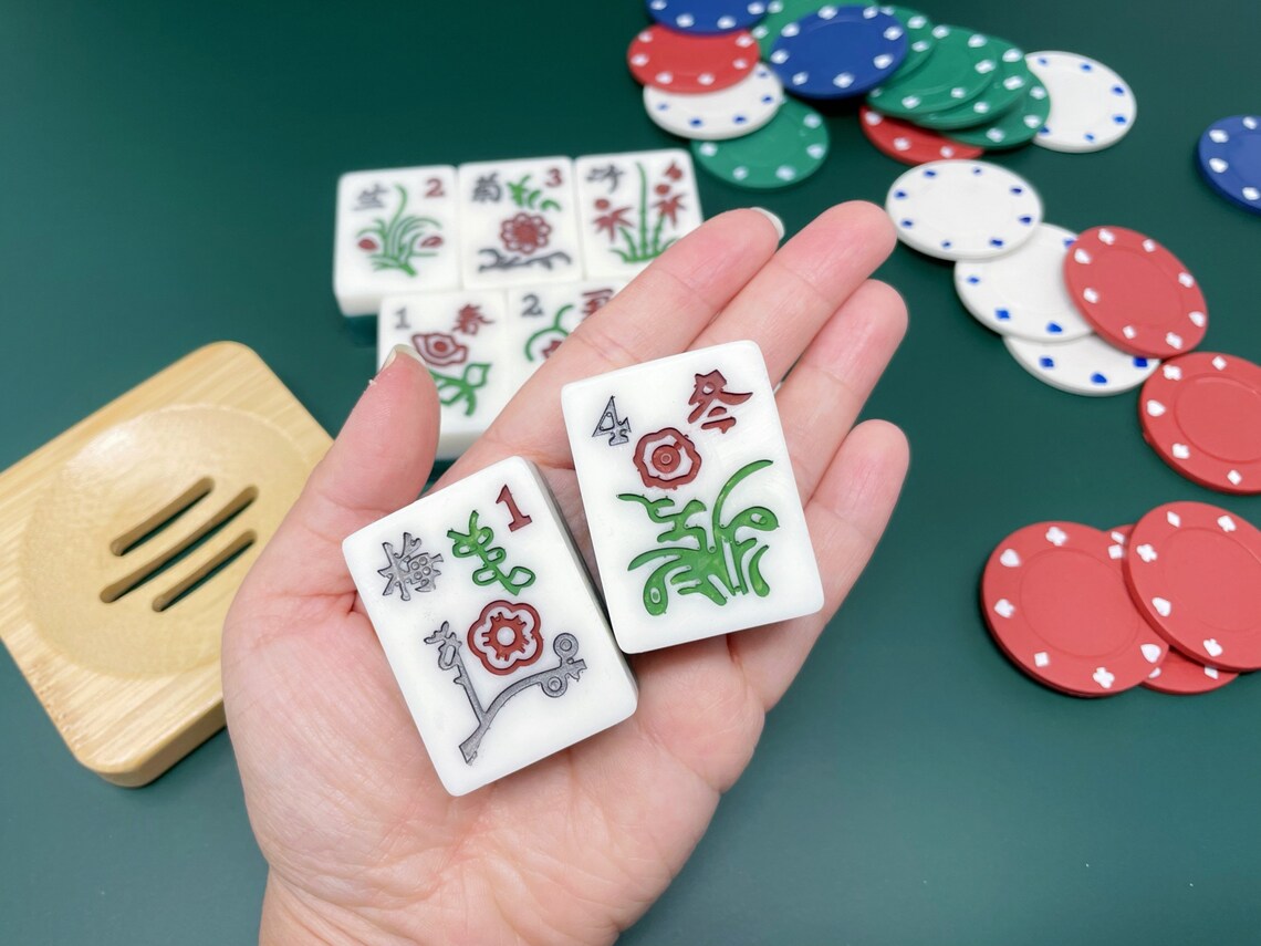 Mahjong Soaps Flower Tiles - Etsy