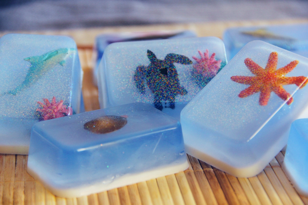 Ocean Animal Glycerin Soap: Kids Birthday Party Favors - Etsy