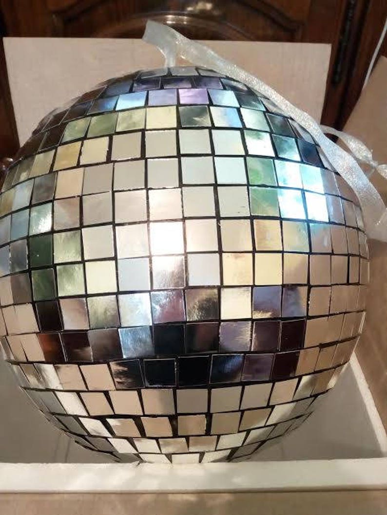 Disco Ball Pinata Silver Birthday Piñata Silver Piñata - Etsy España