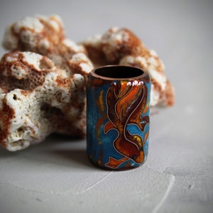 Goldfish Dread Beads Set/7-15mm Hole/glass Dreadlock Beads/braid Beads ...