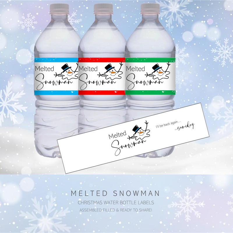 Melted Snowman - Etsy